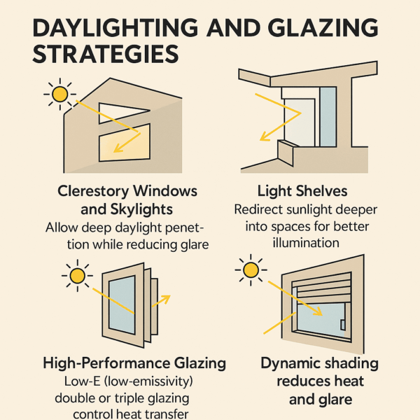 7 Passive Design Strategies for Efficient Building Design - Intrivis, Inc.